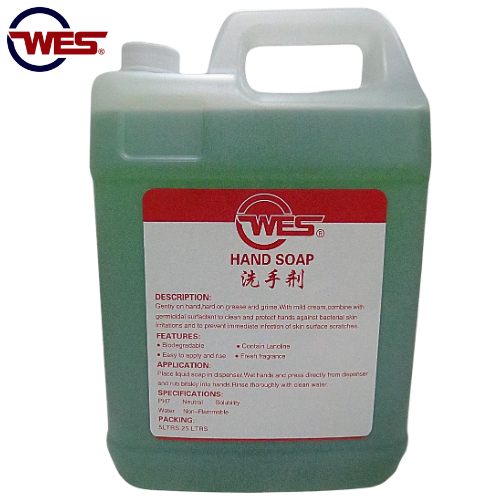 WES Liquid Hand Soap (5 Litres/Bottle)